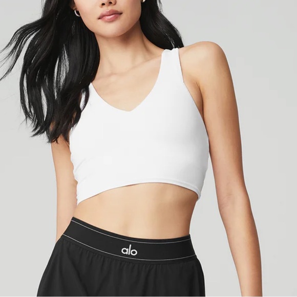 ALO Yoga | Tops | Alo Airbrush Real Bra Tank | Poshmark